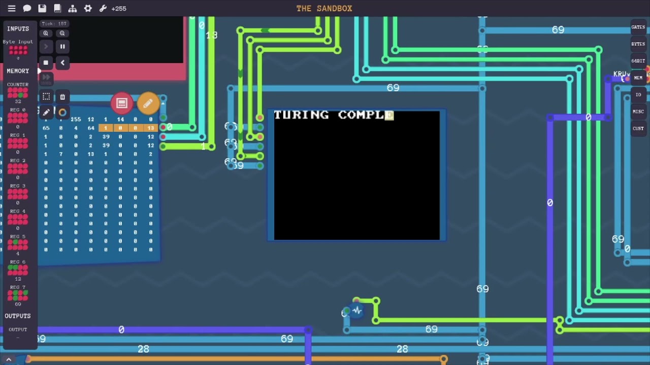 Turing Complete Text Editor Youtube