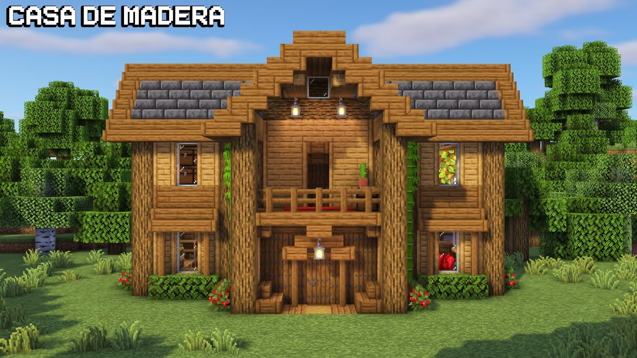 Casas De Madera De Minecraft Minecraft Los Mejores Tipos De Casa Que