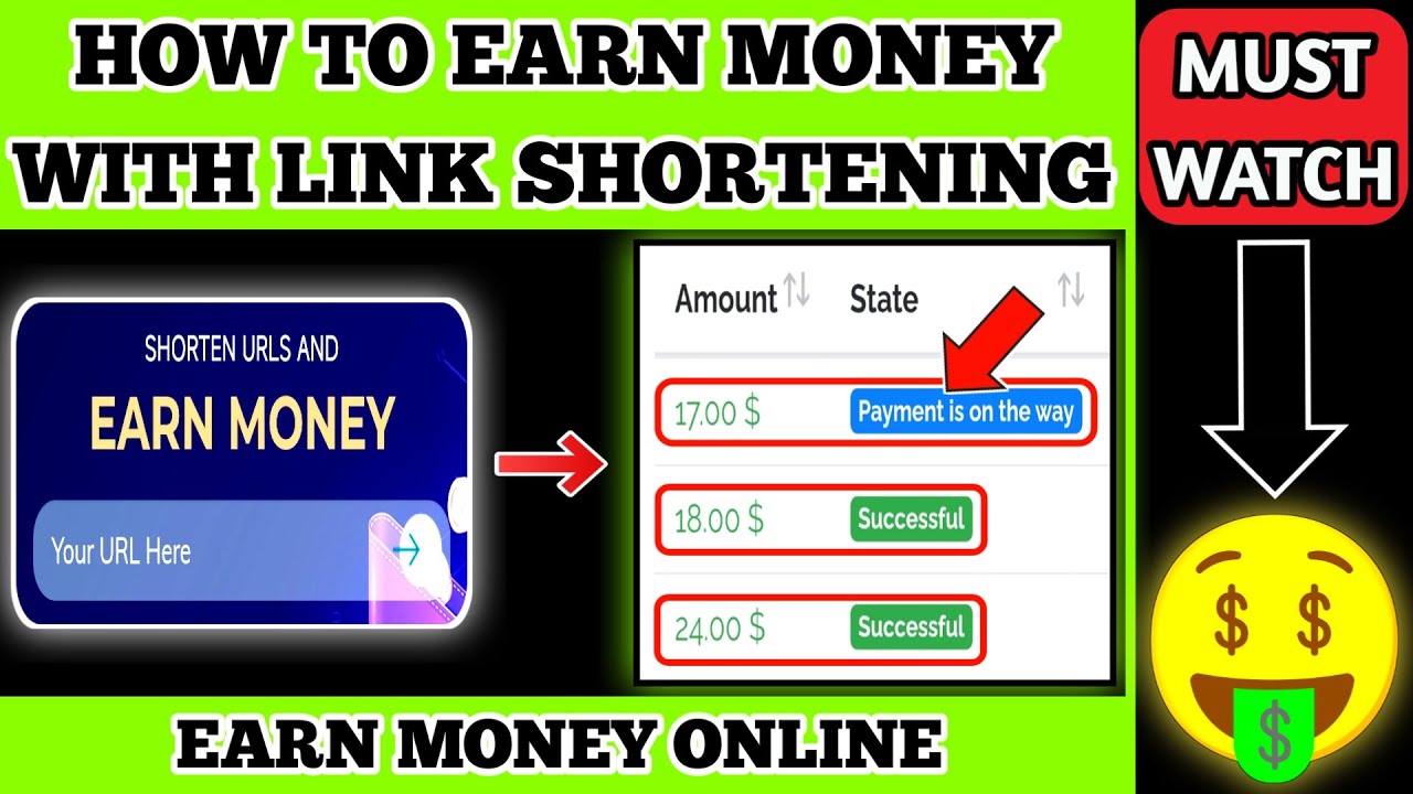How To Earn Money With Link Shortening 2025 Youtube