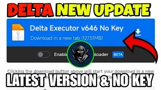 Roblox Delta Executor New Update V646 Delta Atualizado Roblox هاك دلتا ...