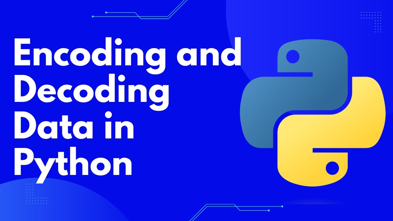 Python S Codecs Module Demystified Encoding And Decoding Data In