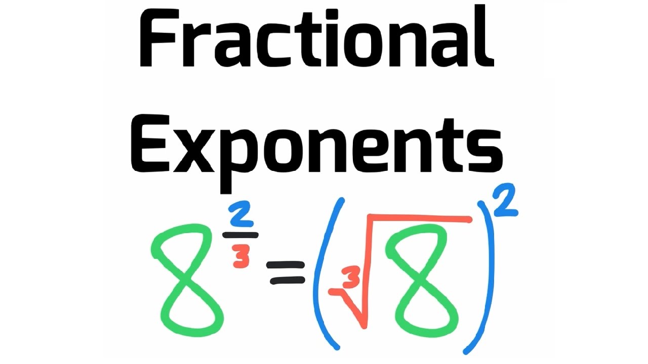 Fractional Exponents