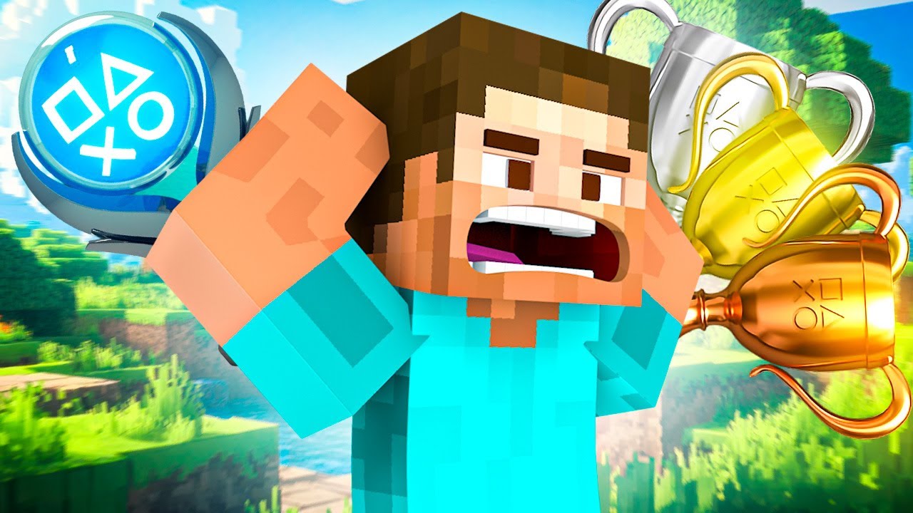 I Unlocked All 133 Minecraft Trophies Youtube