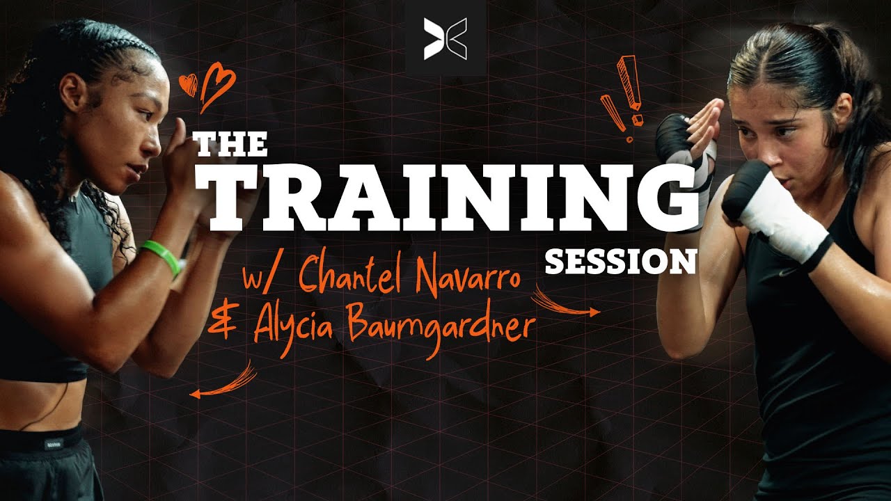 In The Ring With A World Champion Training Session Alycia
