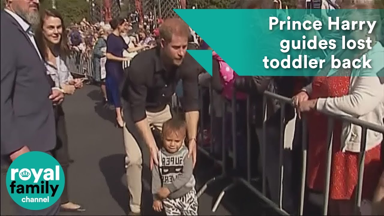 Prince Harry Guides Lost Toddler Back To His Parents During Rotorua