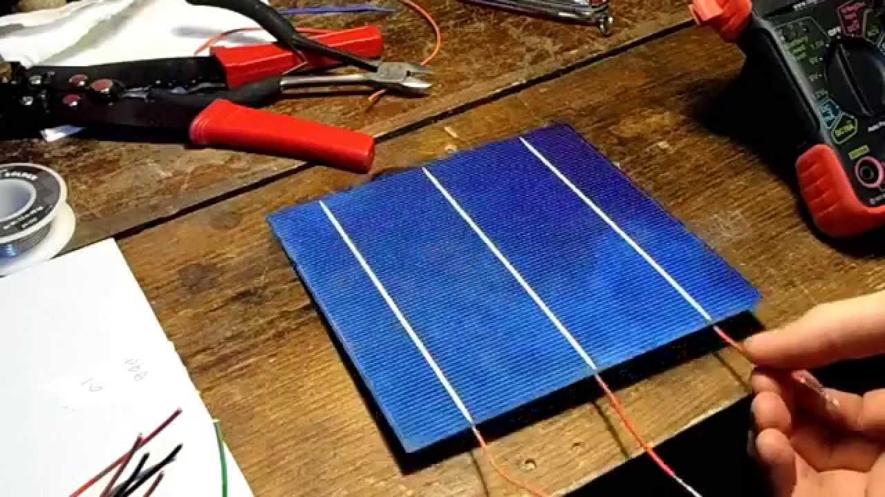 Solar Panel Maker Make Your Own Solar Panel Project