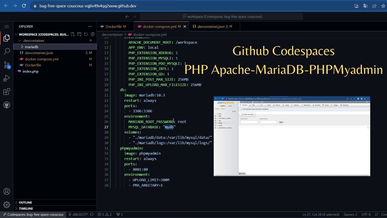 Membuat Server Php Apache Dengan Mariadb Mysql Dan Phpmyadmin Gratis