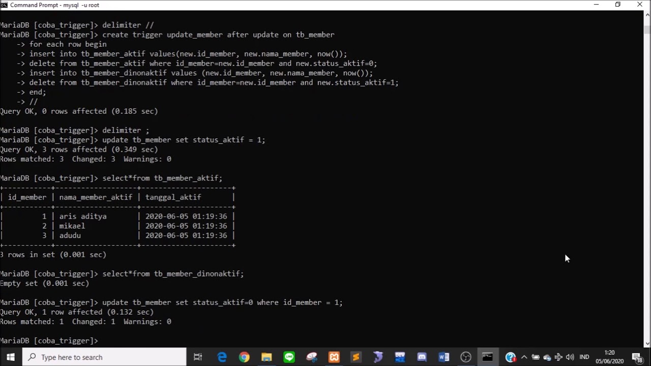 Tutorial Pembuatan Trigger Youtube