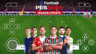 Efootball Pes 2026 Ppsspp Iso No Textures No Savedata New Kits 2025 26 ...