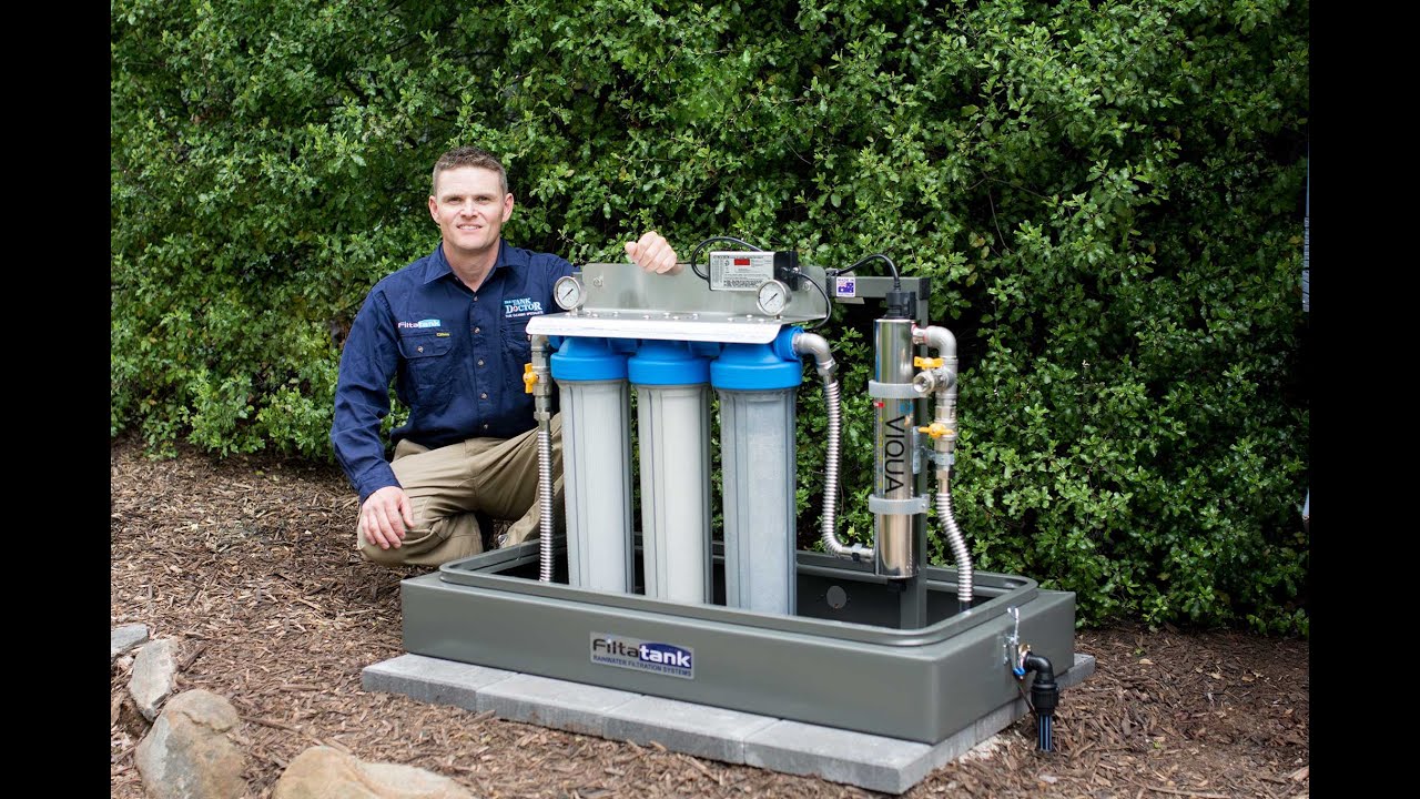 Filtatank Rainwater Filtration Systems With Uv Sterilisation Youtube