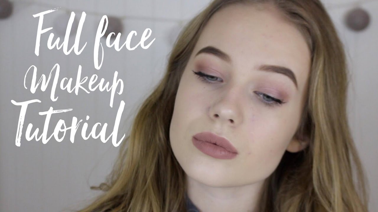 Full Face Makeup Tutorial At Andrea Mcclelland Blog