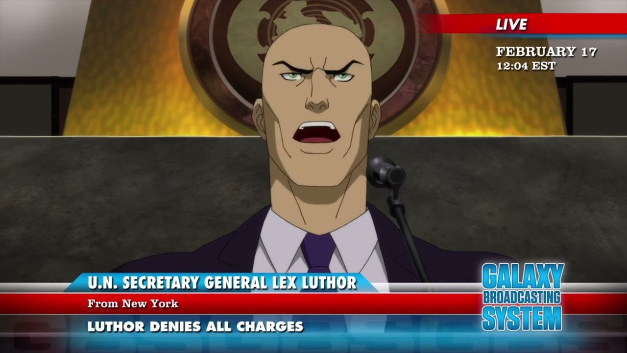 Politician 101 亞 Lex Luthor Young Justice Outsiders Youtube