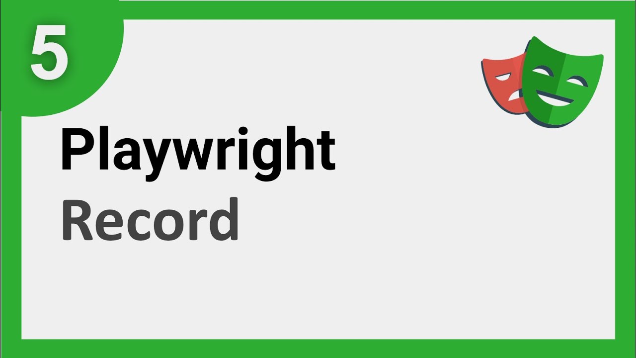 Playwright Beginner Tutorial 5 How To Record Tests Youtube