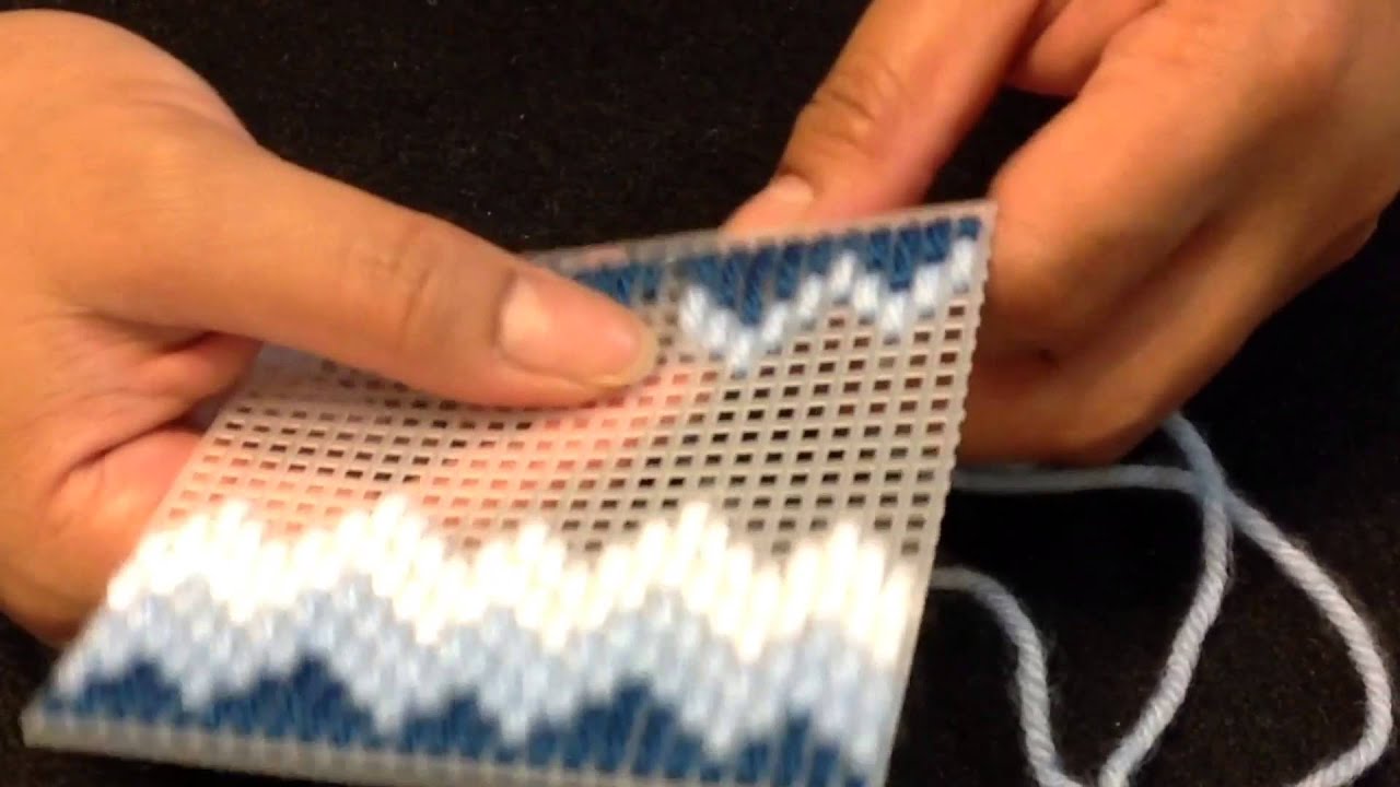 How To Make Plastic Canvas Coasters Youtube