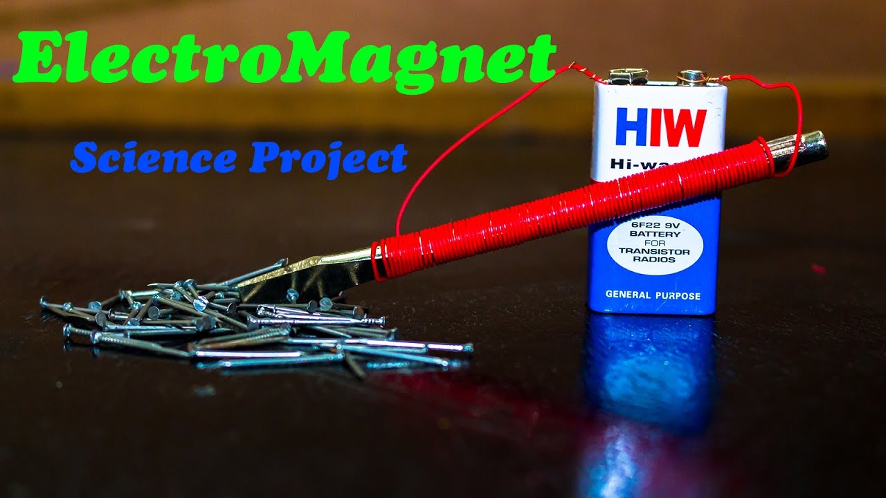 Electromagnet Science Experiment