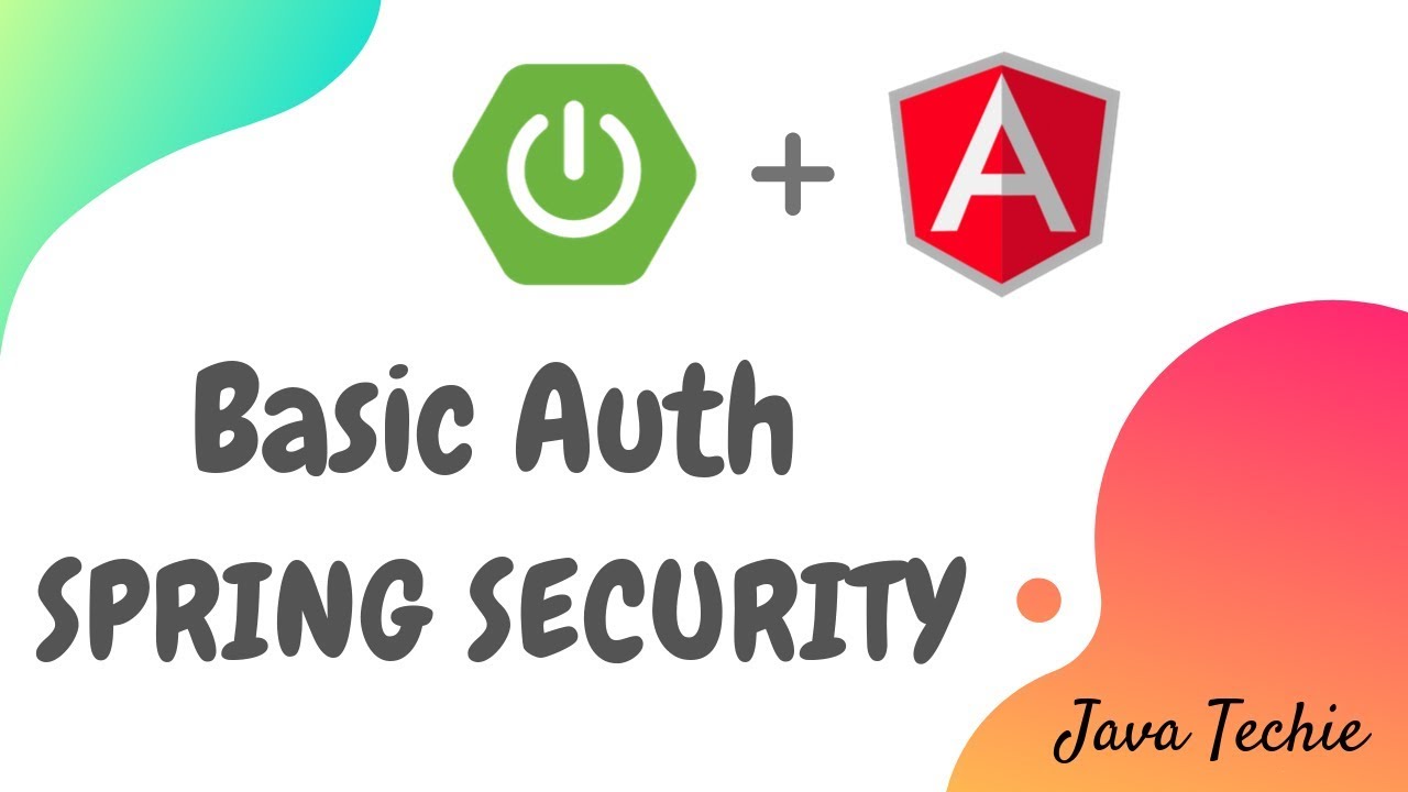 Angular Spring Security Basic Authentication Example Login Form