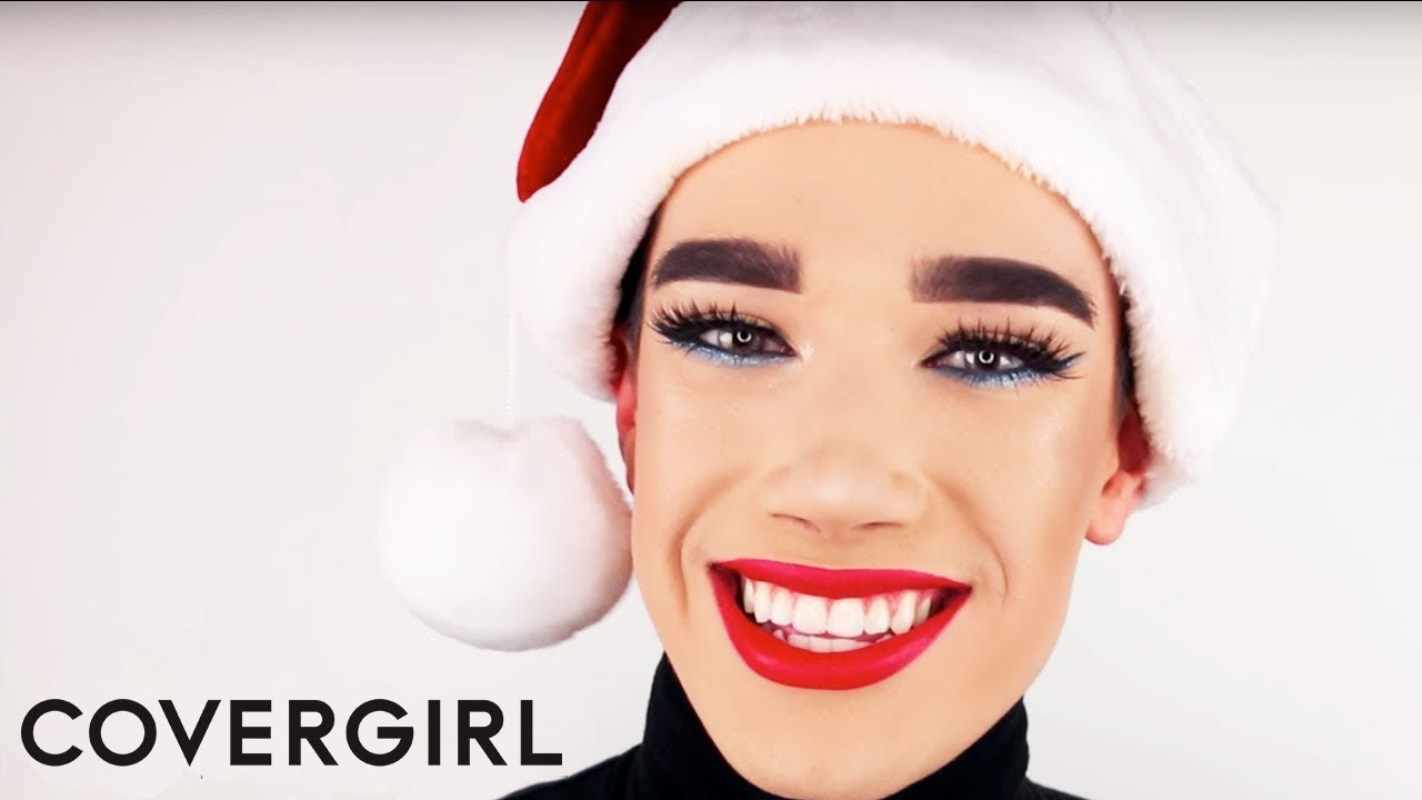 Pop Of Color Holiday Makeup Tutorial With James Charles Covergirl