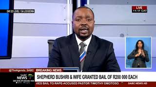 Bushiri Bail Shepherd Bushiri And Wife Granted Bail Of R200 000 Each ...