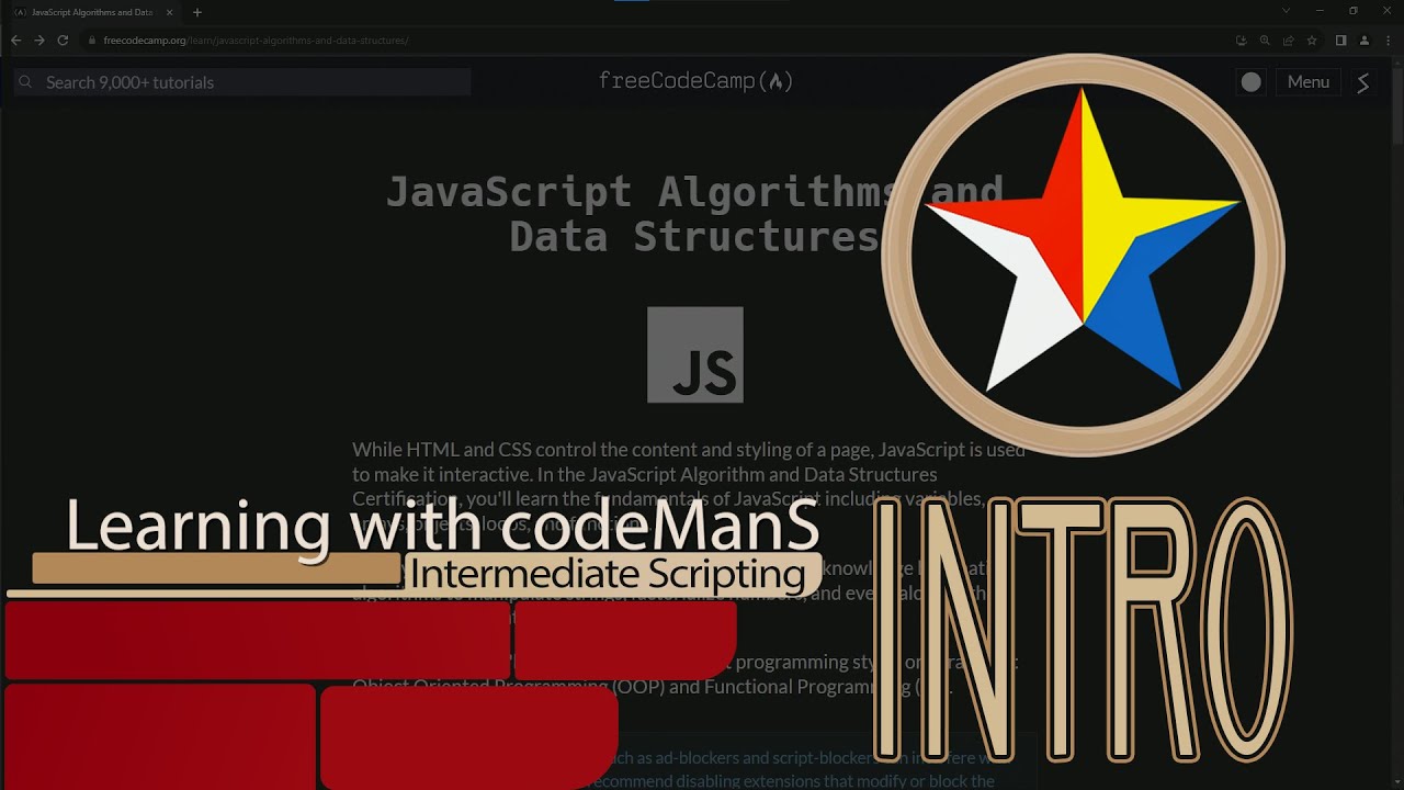 Introduction Intermediate Algorithm Scripting Freecodecamp Youtube