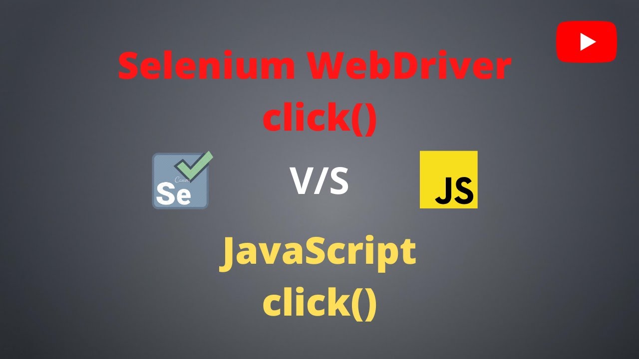 How To Perform Click On Webelement Using Selenium Webdriver And