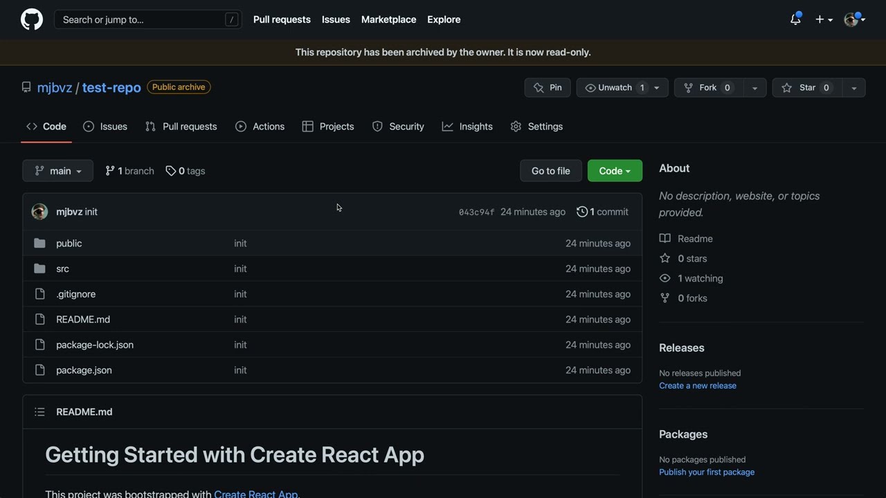Github Tips Archiving A Repository Making It Read Only Youtube