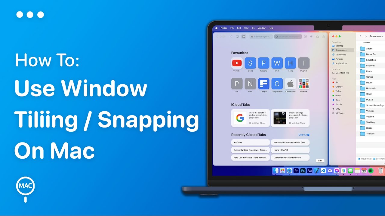 How To Use Window Tiling On Mac Easy Guide Youtube