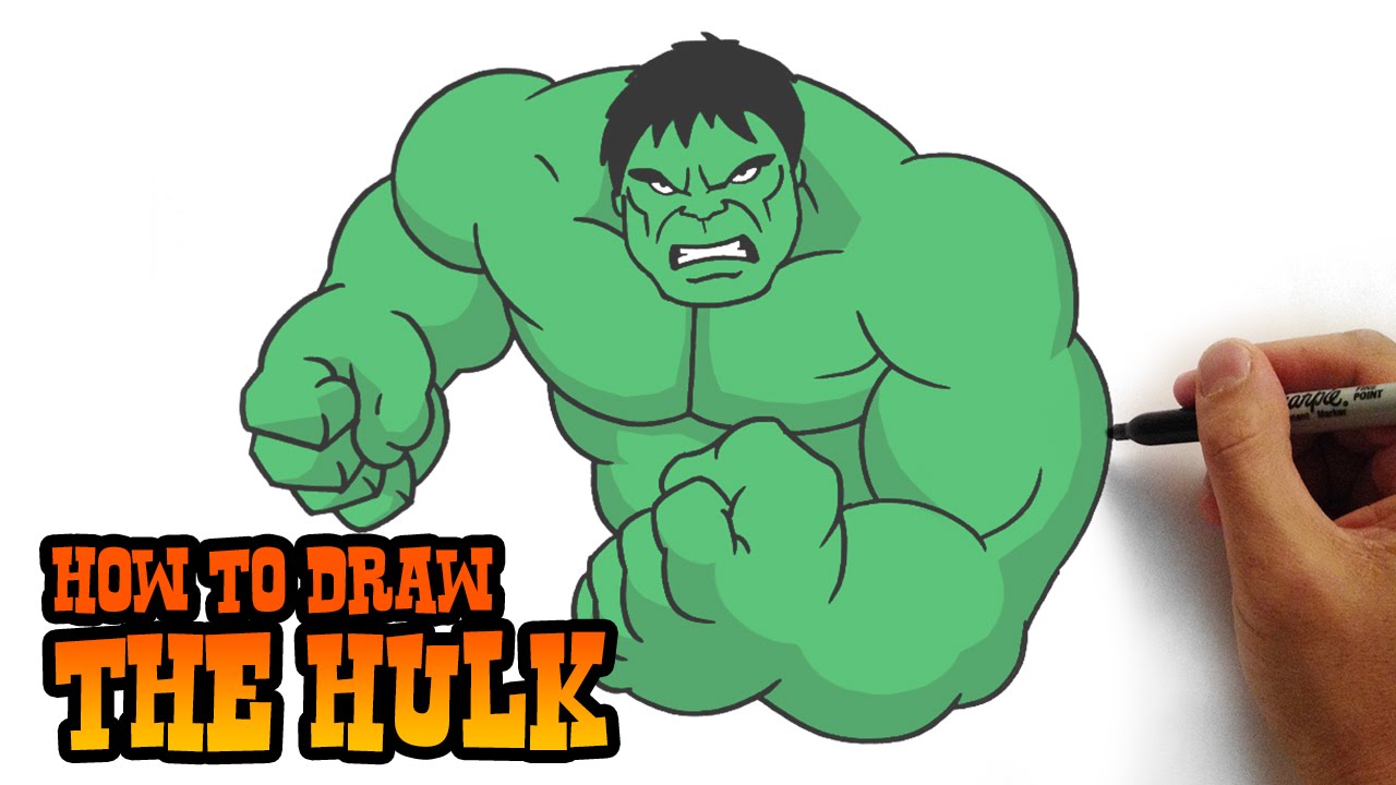 Makkelijke Hulk Tekeningen