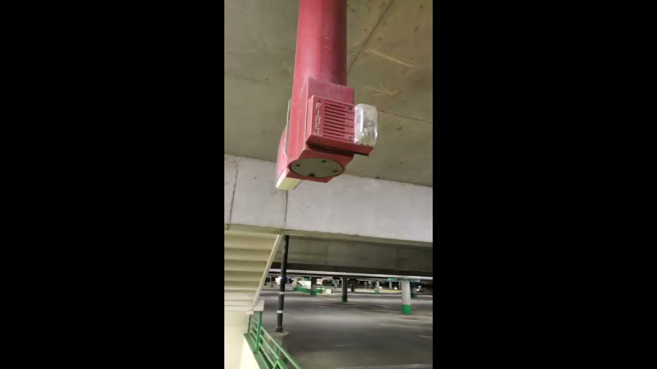 Simplex Fire Alarm Testing Parking Garage Youtube