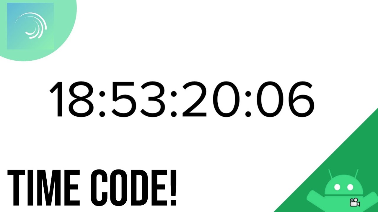 Cara Membuat Time Code Di Android Menggunakan Aplikasi Alight Motion