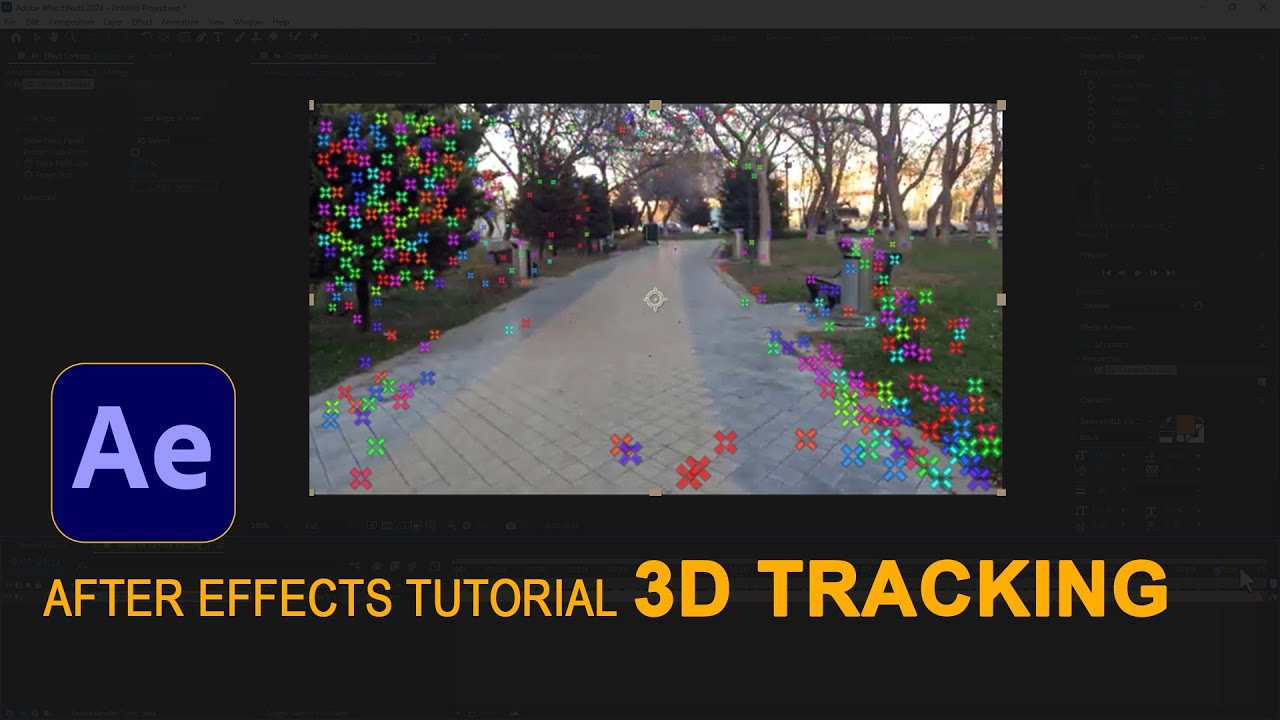 After Effects Tutorial 3d Tracking Element 3d Tutorial Youtube