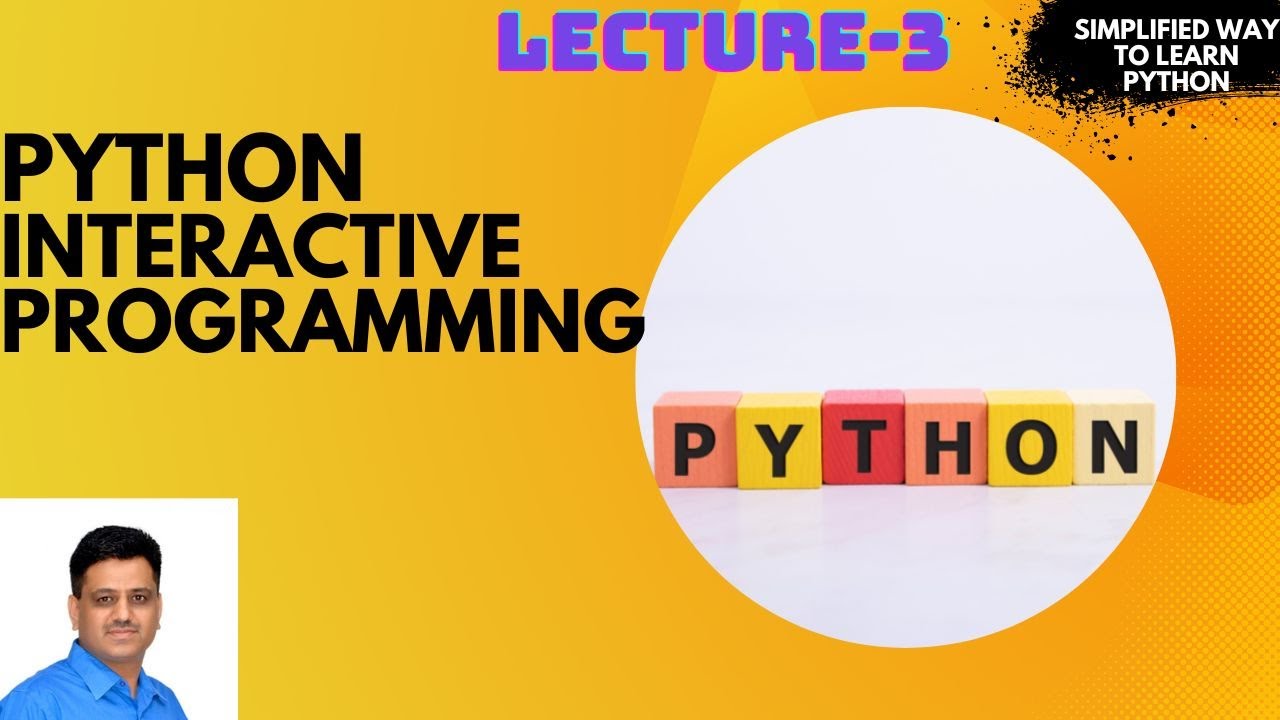 Python Interactive Programming Youtube