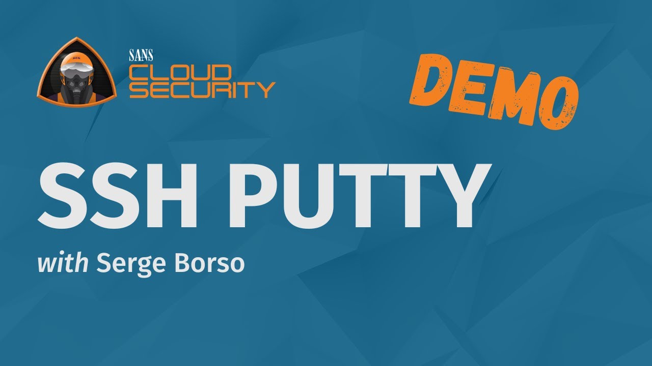 Demo Ssh For Putty Youtube