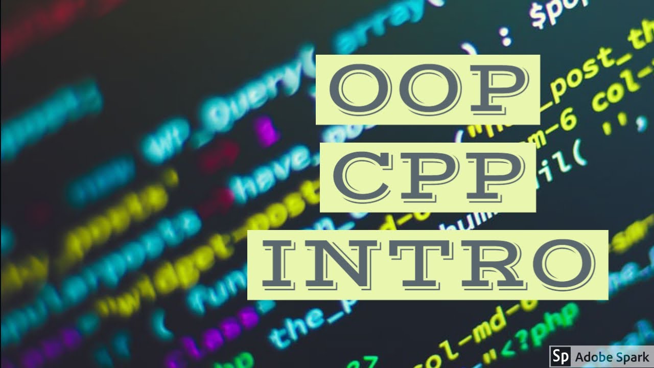 Cpp Introduction Youtube