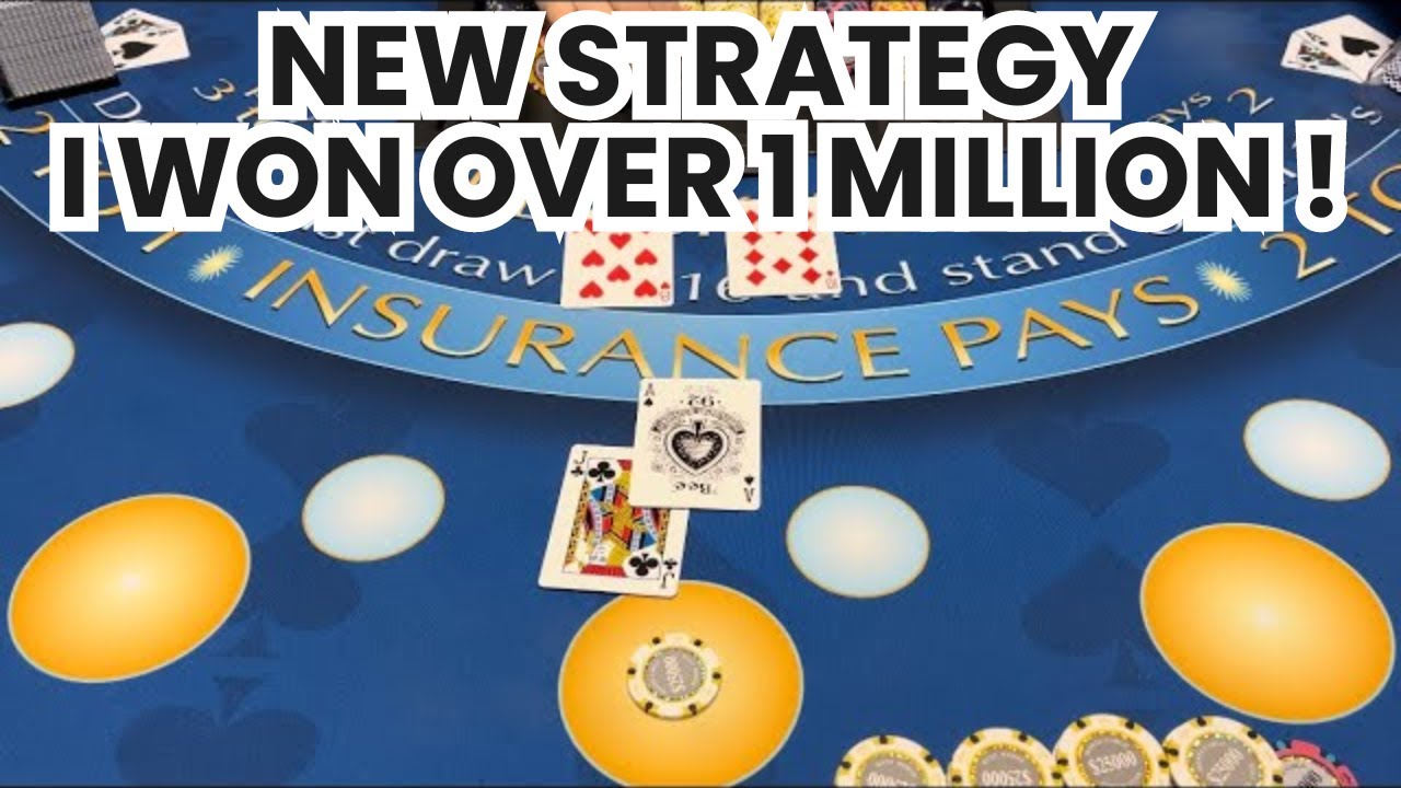 I Won Over One Million Dollars Playing High Limit Blackjack With This