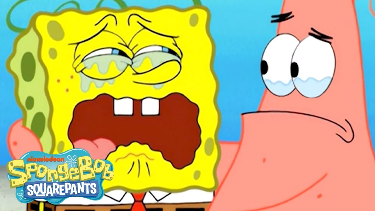 Spongebob Characters Crying For 90 Minutes Straight ёяшн Spongebob Youtube