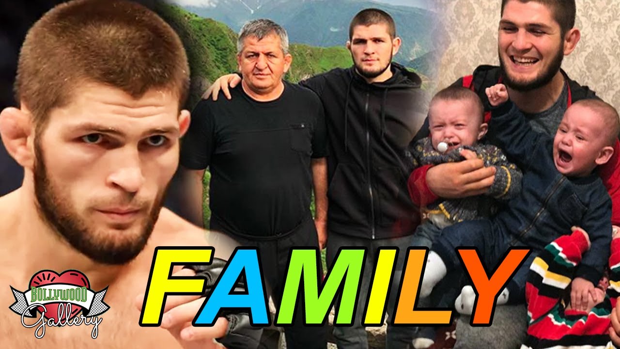 Khabib Nurmagomedov Family With Parents Wife Daughter Brother And