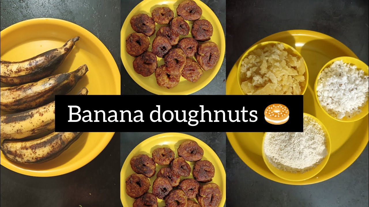 Banana Doughnuts рџґїрџќ Subscribe My Channel Food Cooking Youtube