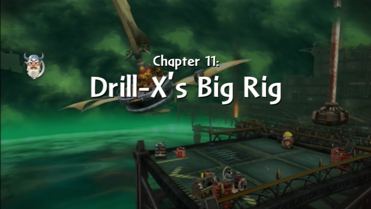 Skylanders Giants Walkthrough Chapter 11 Drill X S Big Rig Youtube