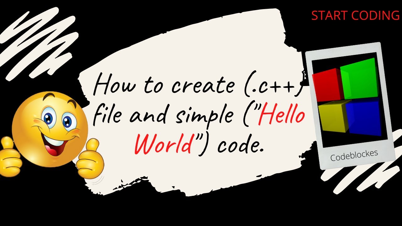 How To Create Cpp File In Codeblocks Software C Full Course