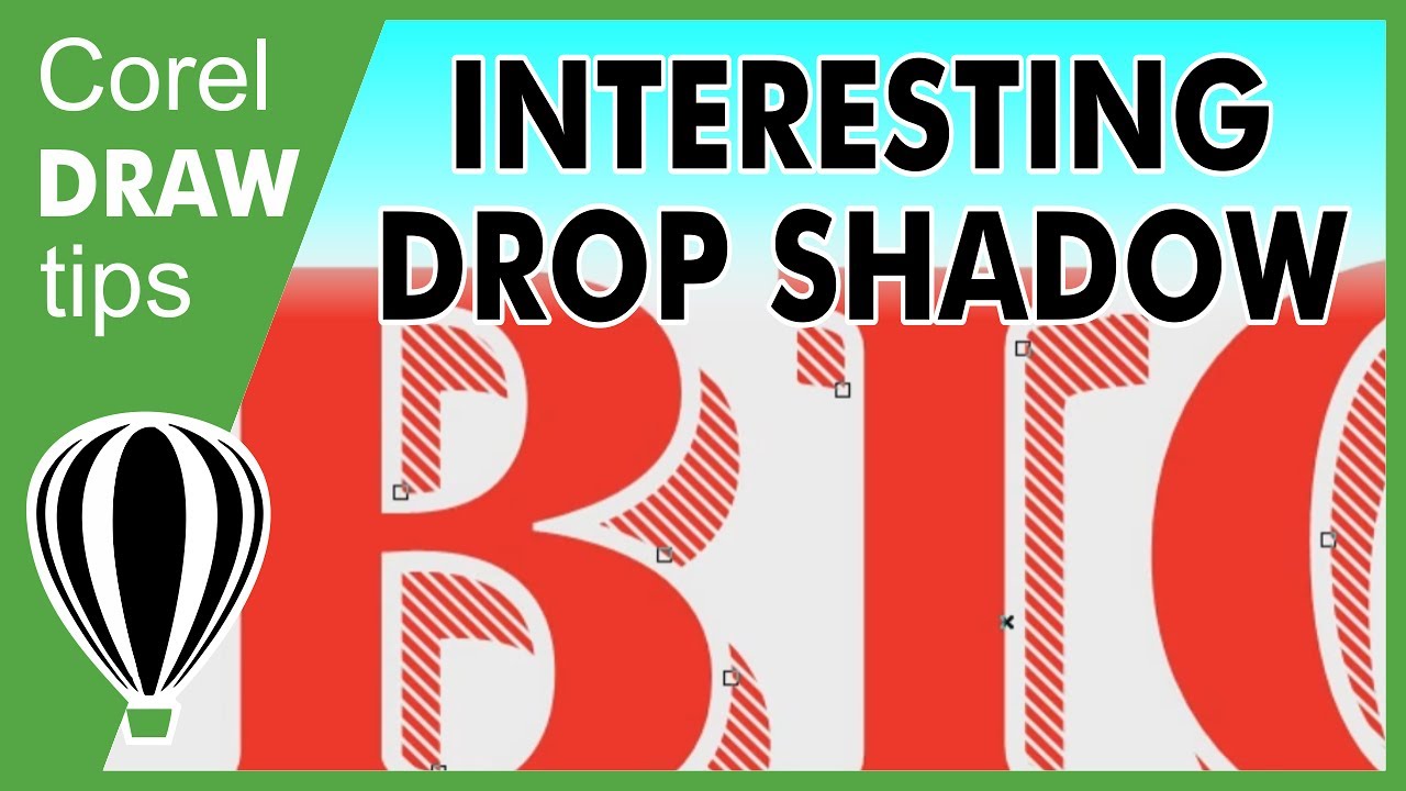 Coreldraw Text Shadow Tutorial Pro Look Made Easy Youtube