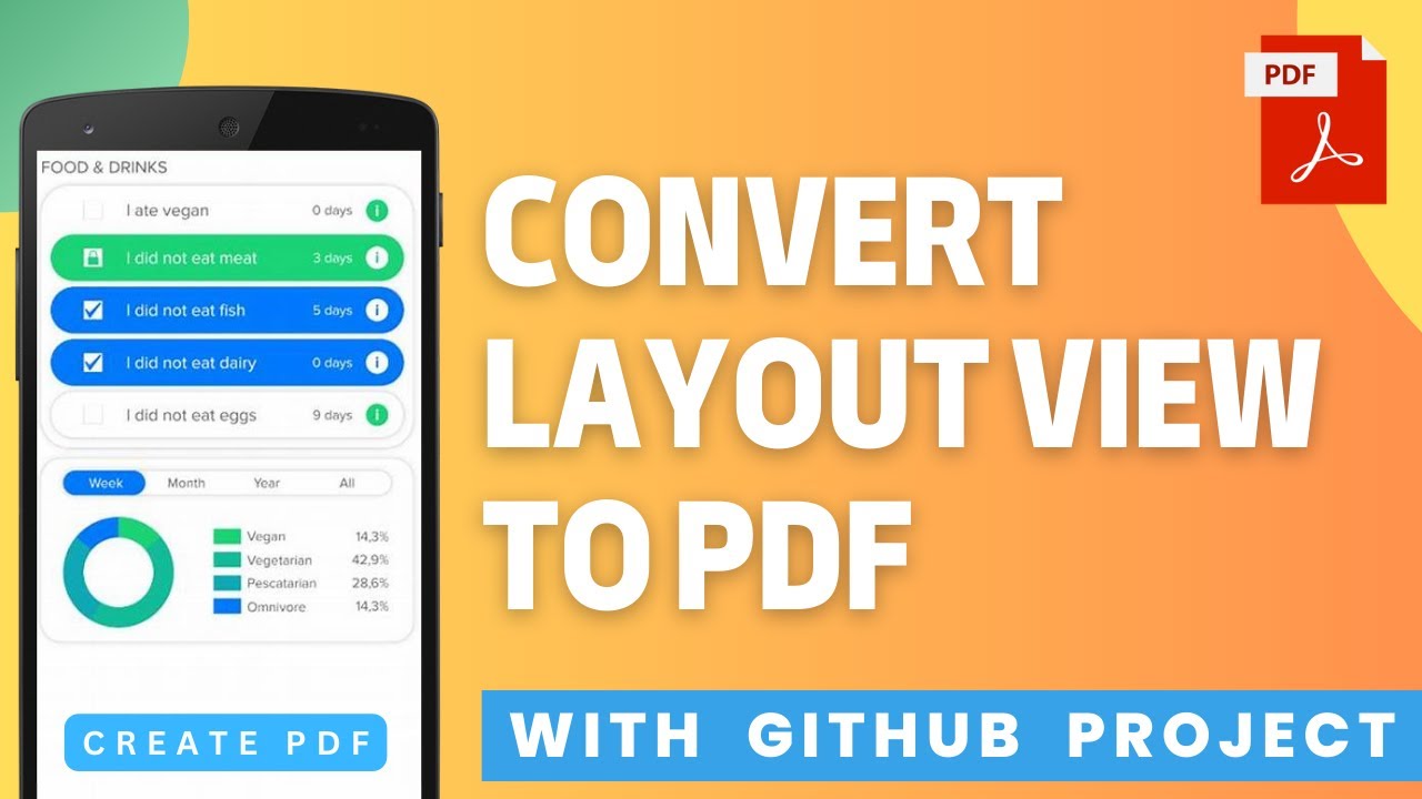 Create Pdf From Any Xml Layout View In Android Studio Step By Step