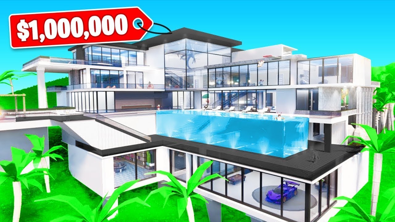 Having A Mansion In Roblox Part 2 Youtube