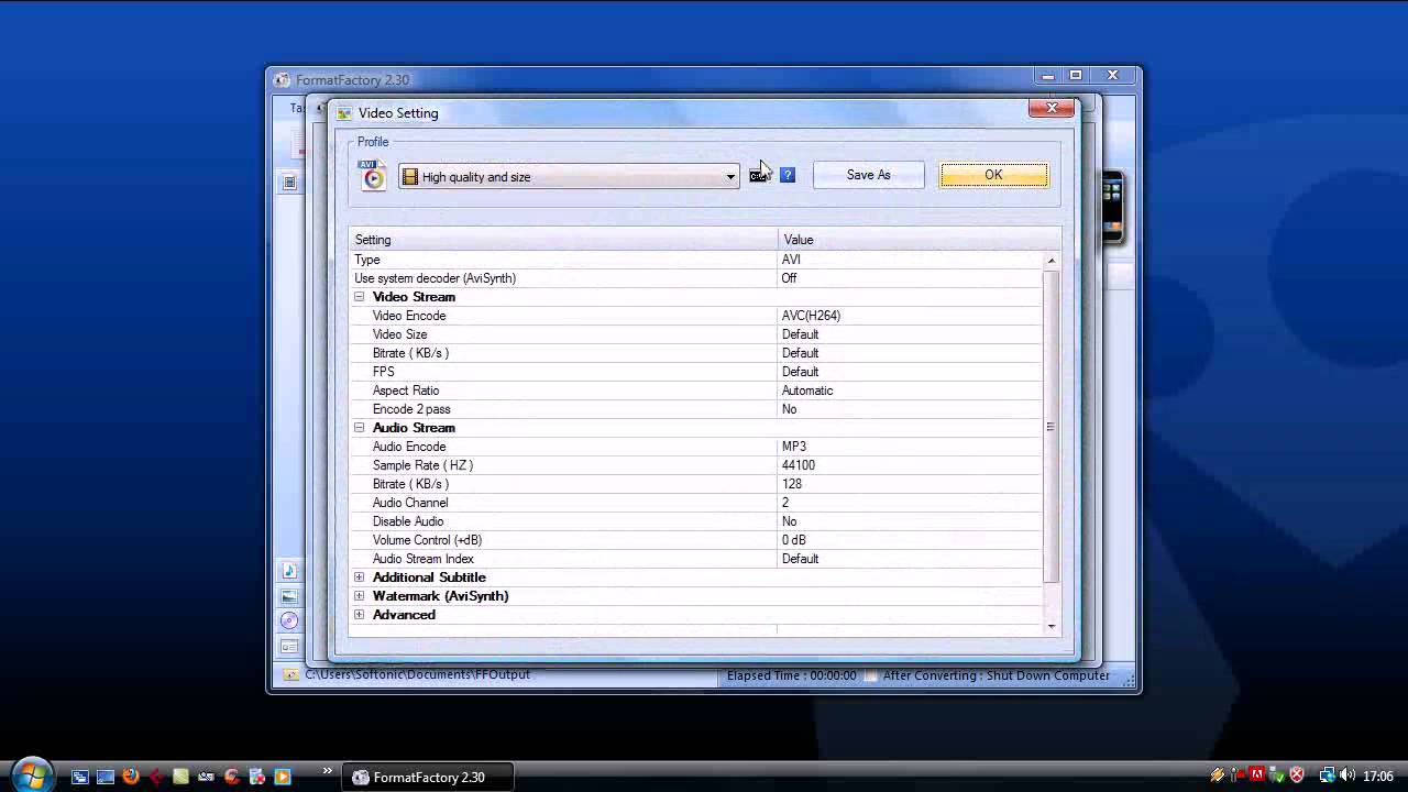 Format Factory Converter Ffopassistant