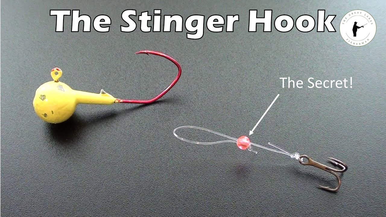 How To Tie A Stinger Hook The Great Lakes Fisherman