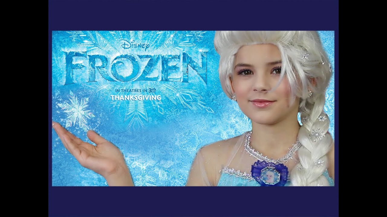Disney S Frozen Elsa Makeup Tutorial Kittiesmama Youtube