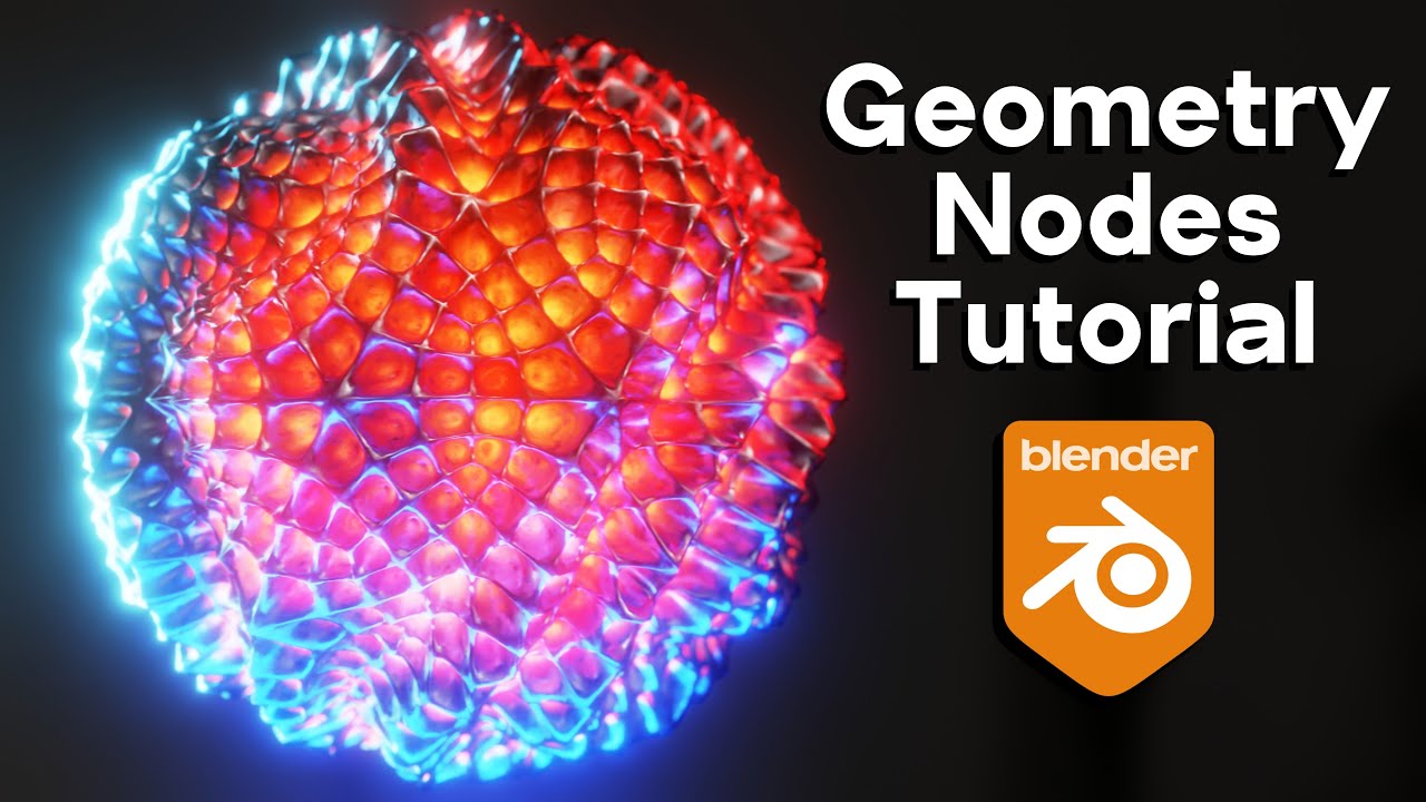Blender Tutorial Abstract Honeycomb Sphere Satisfying Animation Loop