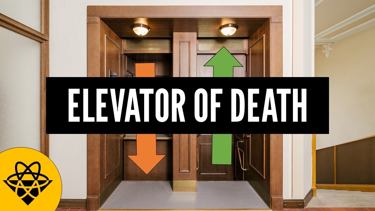 Riding The Elevator Of Death Youtube