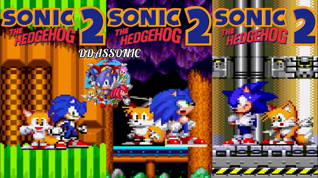 Modern Sonic Variations In Sonic 2 Sonic Hack Youtube