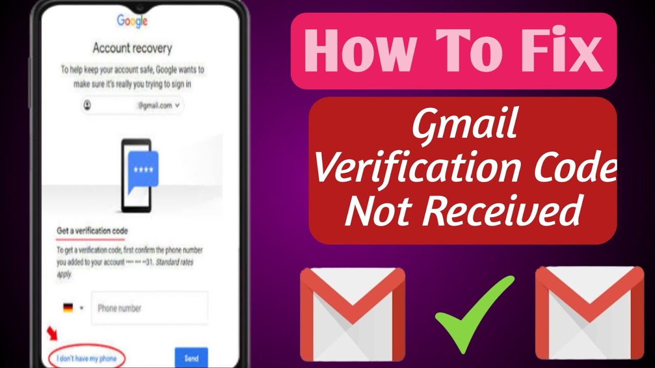 How To Fix Gmail Verification Code Not Received Problem 2025 Youtube