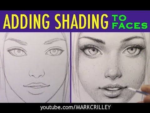 How To Add Shading To Faces Youtube